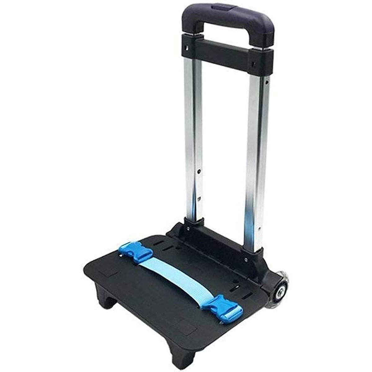 Backpack Hand Truck KAMOD Wheeled Cart Trolley Hand Aluminium Alloy Folding Trolley Cart for Schoolbag