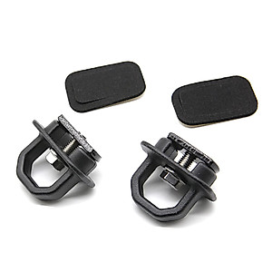 DAMAI Car Bumper Tie Down Hook Anchors Replacement For Chevy Silverado 2007-2020 / Colorado 2015-2020, For GMC Sierra 2007-2020 / Canyon 2015-2020