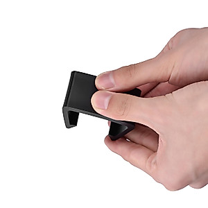 SUQ I OME 6 Pack of Patio Outdoor Furniture Clip Fastner, Sectional Rattan Wicker Sofa Furniture Connector Fastener Clips, Suit for Tube Width 2.05 inches. (2.05 inch M)