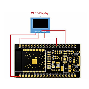 Walfront ESP32 WiFi Bluetooth Camera Module Development Board - Dual Core Module for IOT