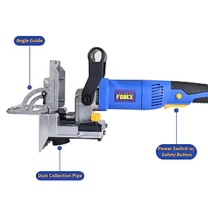 Steel Force DJ710 Dual Spindle Dowel Jointer,Wood Dowels Joiner 710W 120V 60Hz