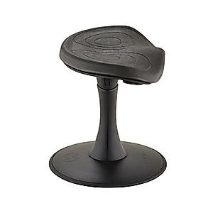 Safco Products 2270BL Fidget Active Stool, 14", Black