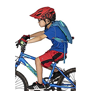 Osprey Moki 1.5L Kids' Biking Backpack with Hydraulics Reservoir, Sparrow Blue