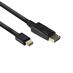 Adapter Cable Mini DisplayPort Male - DisplayPort Male