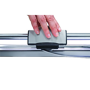 United RT18 Commercial Rotary Paper Trimmer, Sturdy Metal Base, 18" Cut Length, 15 Sheet Capacity, Office and Crafts