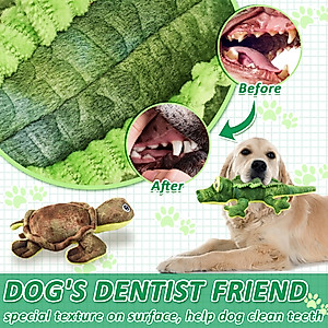 LECHONG Stuffed Animal Dog Toys, 5 Pack Tough Squeaky Dog Toys, Plush Toys Assortment, Great Value Dog Toys Bundle, Woodland Series Dog Chew Toys for Large Medium and Small Dogs Puppy Pet Toys