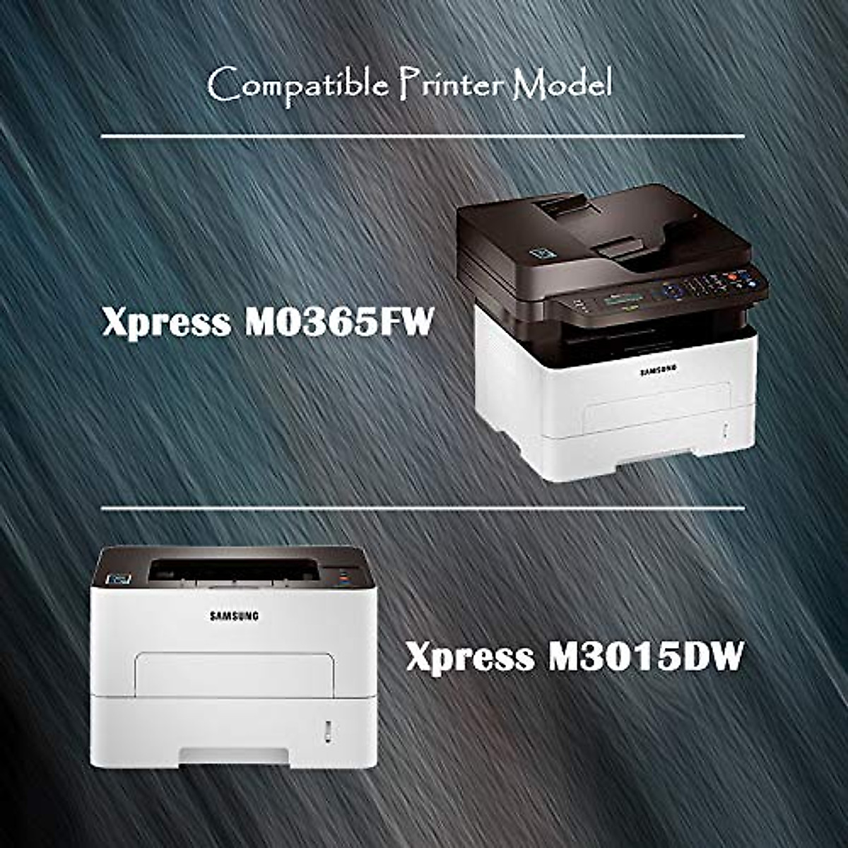 TG Imaging (2 Pack) Compatible MLT-D118L Toner Cartridge Replacement for Samsung MLTD118L 2xBlack Work for Xpress M3065FW M3015DW Printer