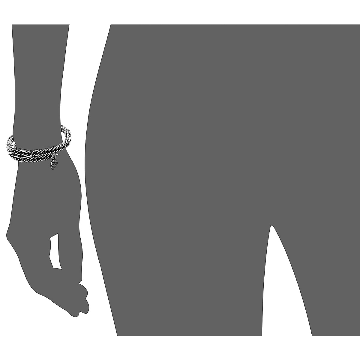 Alex and Ani "The Mystical and The Magical" Silver Eve Wrap Bracelet