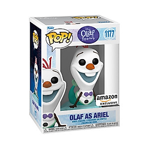 POP Pop! Disney!: Olaf Presents - Olaf as Ariel, Snowman- POP 1 Multicolor