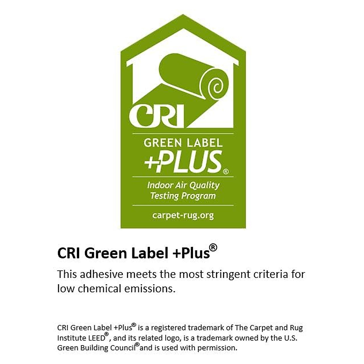 Lucida Surfaces CoreBond Pro-Grade Solvent Free Vinyl Flooring Pressure Sensitive Adhesive | 1 Quart