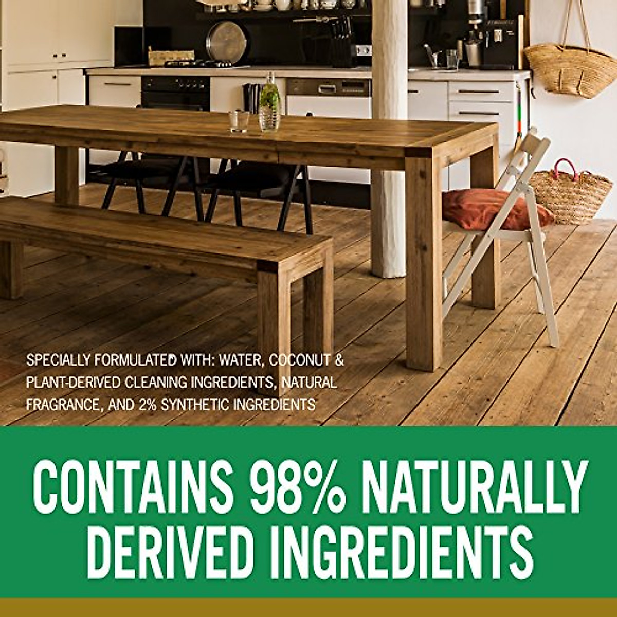 Murphy 70481465315 OIL SOAP Wood Cleaner, Original, Concentrated Formula, Floor Cleaner, Multi-Use , Finished Surface Cleaner, 128 Fluid Ounce (US05480A)