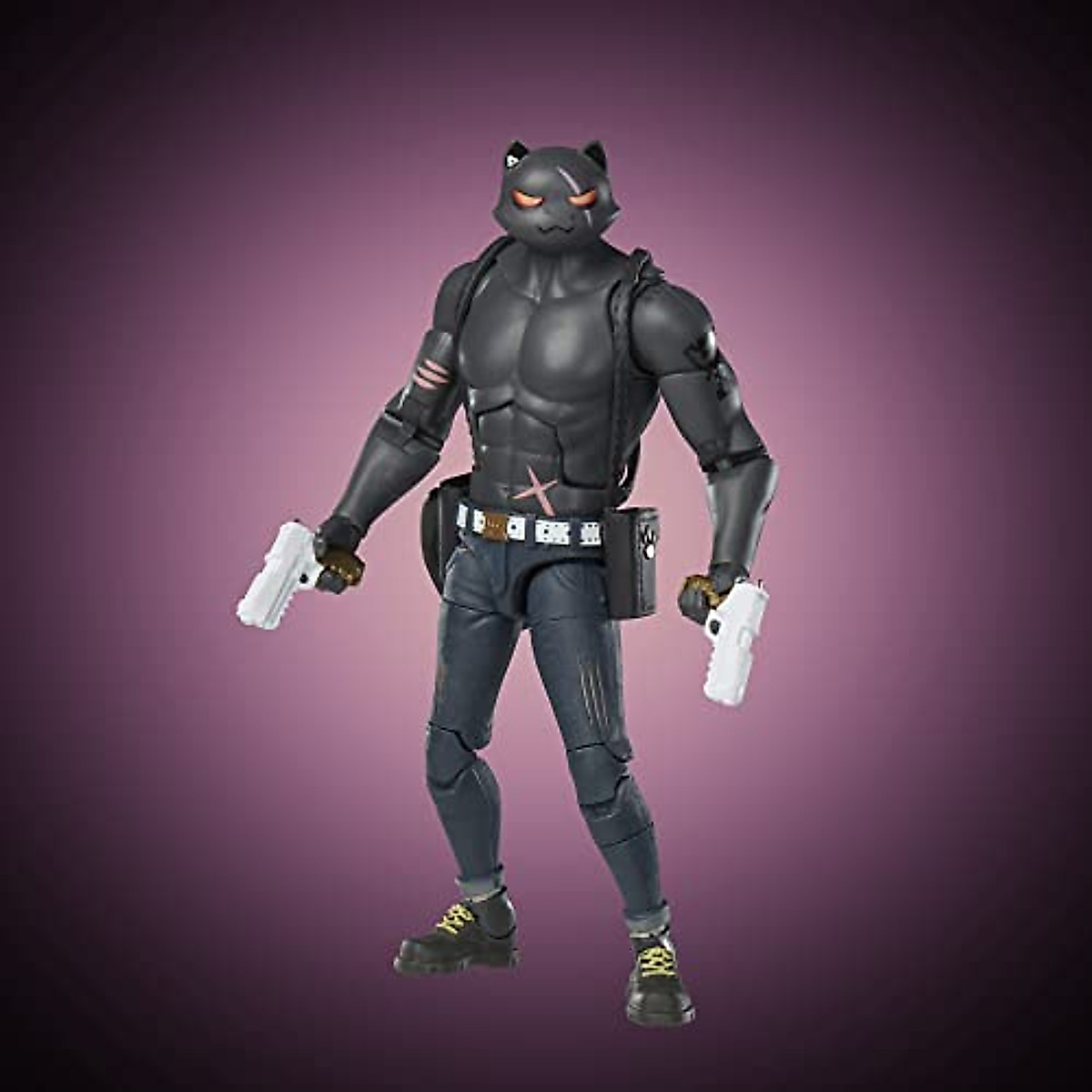 FORTNITE Hasbro Victory Royale Series Meowscles (Shadow) Deluxe Pack Collectible Action Figure with Accessories - Ages 8 and Up, 6-inch
