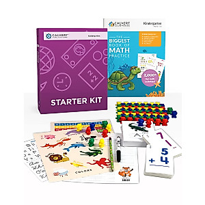 Calvert Kindergarten Starter Kit and Clubhouse Biggest Book of Math Practice