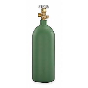 Refill Portable Cylinder, Oxygen, 20 Cu Ft