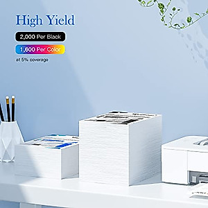 Valuetoner Remanufactured Ink Cartridges Replacement for HP 962XL 962 XL for OfficeJet Pro 9015 9025 9018 9010 9012 9020 9022 9026 9027 9028 Printer 962xl Ink cartridges Combo Pack(4 Pack)