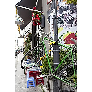 Kryptonite New York Standard Bike U-Lock, Heavy Duty Anti-Theft Bicycle U Lock Sold Secure Gold, 16mm Shackle with Mounting Bracket and Keys, Ultimate Security Lock for Bicycles E-Bikes Scooters