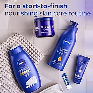 NIVEA Essentially Enriched Body Lotion for Dry Skin - Pack of 6, 2.5 fl. oz. Travel Size Toiletries