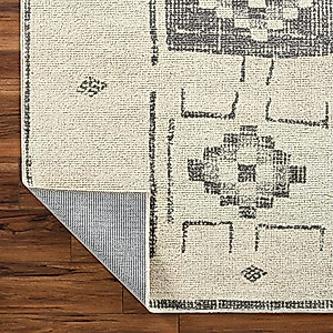 Livabliss x Becki Owens Solana Global Area Rug, 6'7" x 9', Taupe/Cream, (7' x 9')