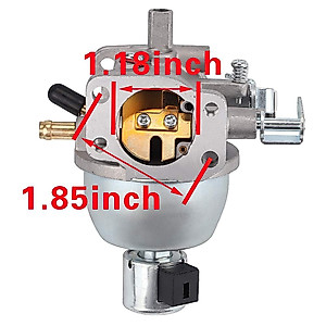 HONEYRAIN 847395 Carburetor for BS 846280 808725 846944 350772-0045-01 350772-0102-01 350776-0046-02 350777-0034-01 JD LT-166 16 HP Vanguard Engine Replace BS-846280 BS-807906