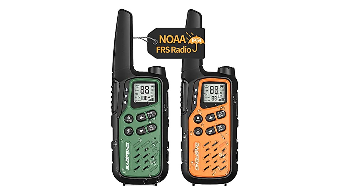 Baofeng MP25 Walkie Talkies - Long Range & Rechargeable
