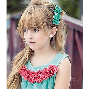 Nickel Free Kids Animal Earrings for Girls Hypoallergenic Pack - Cute Heart Shape Birthday Gifts for Teens 10 11 12 13 year old girl