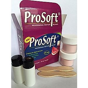 ProSoft Denture Reliner-Relines 2 Denture Plates