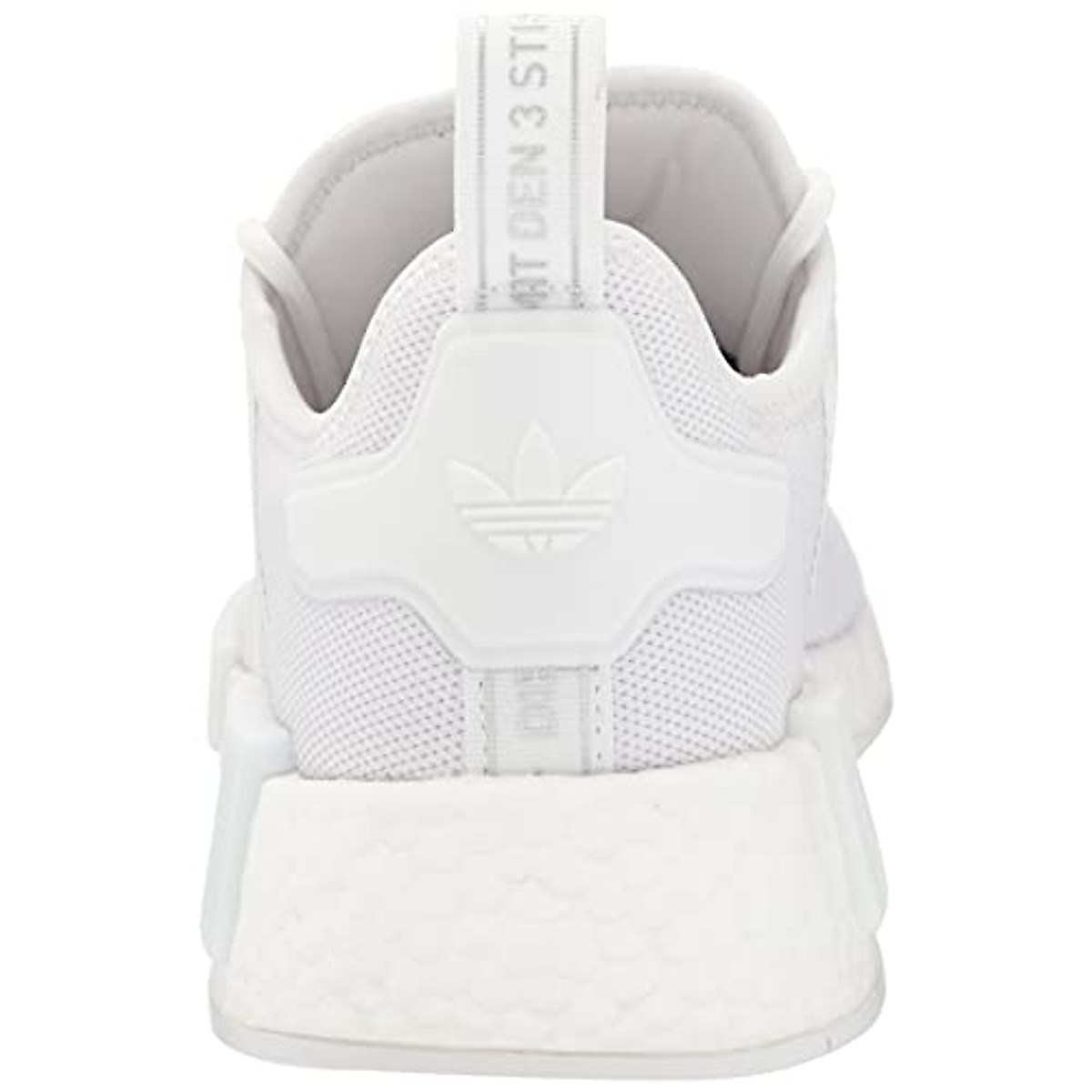 adidas Originals womens Nmd_r1's Sneaker, White/White/Silver Metallic, 7.5 US