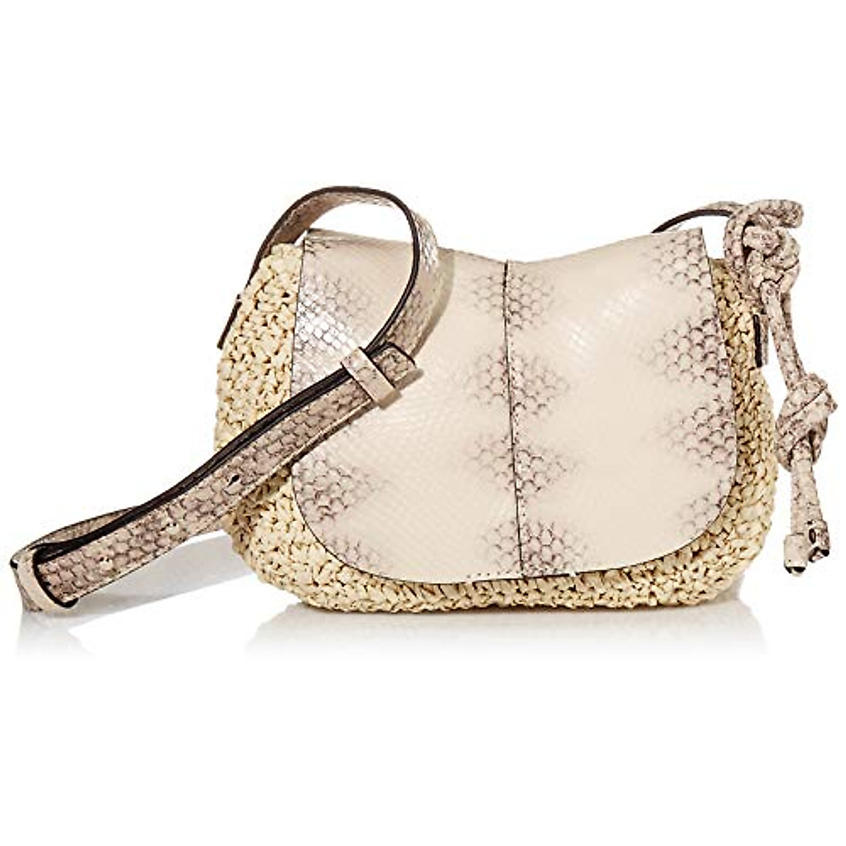 Vince Camuto Bonne Small Crossbody, Zulu Snake/Straw
