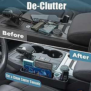 Paffenery 1 Pcs Car Seat Gap Filler Organizer Storage Box for Car Seat Organizer Between Seats, Car Organizers and Storage Front Seat Gap