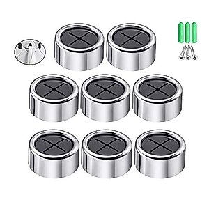 NNEWSP 8Pcs Kitchen Towel Hooks,Round Self Adhesive Wall Hanger，Towel Holder for Bathroom, Kitchen and Home, Cabinet, Garage