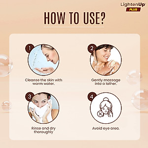 LightenUp Papaya Soap - 13.5 fl oz / 100 g- Natural Papaya Soap Bar - Moisturizing Exfoliating Soap with Papaya Extract, Coconut Oil & 4% Shea Butter - Brightening Bath Soap for All Skin Types