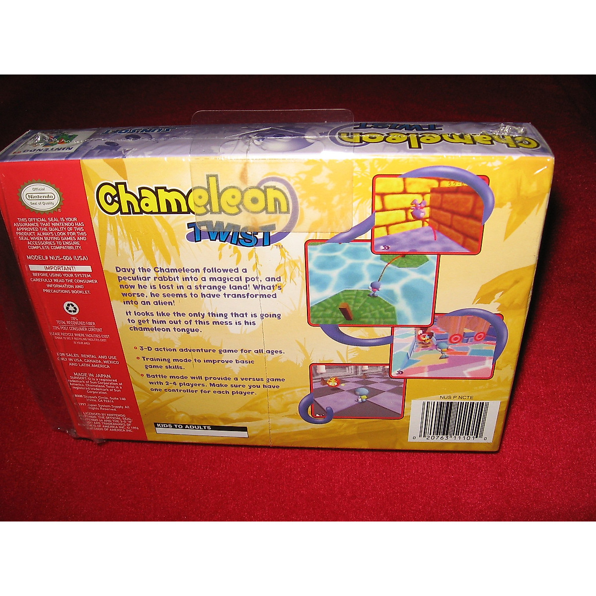 Chameleon Twist - Nintendo 64