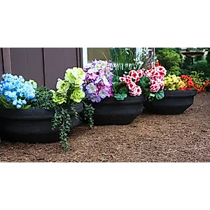 Good Ideas ECG3-Dar English Composting Garden Bin, Dark Granite