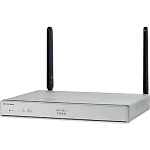 Cisco C1111-8PWB Integrated Services Router 1100 with 8-Gigabit Ethernet (GbE) Dual Ports, GE Ethernet Router with 802.11ac -B Wi-Fi, 1-Year Limited Hardware Warranty (C1111-8PLTEEAWB)