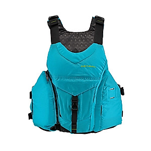 Astral Women's Layla Life Jacket PFD for Whitewater, Sea, Touring Kayaking, Stand Up Paddle Boarding, and Fishing, Glacier Blue L/XL
