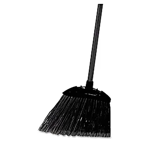 Rubbermaid Commercial 637400Bla Lobby Pro Broom Poly Bristles 35-Inch Metal Handle Black
