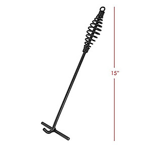 Texsport Camp Cast Iron Dutch Oven Lid Lifter , Black