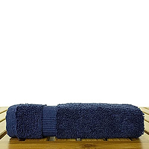 Luxury Hotel & Spa Collection Highly Absorbent, quick dry 100% Turkish Cotton 700 GSM, Eco friendly Towel, For Bathroom, Gymand Kitchen Dobby Border Soft Towel Set (Mix Color, Wash Cloths - Set of 12)