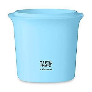Tasty by Cuisinart ICM100TBL Ice Cream Maker, 8.71"(L) x 8.71"(W) x 10.49"(H), Blue