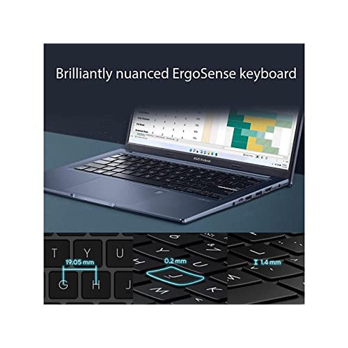 ASUS Vivobook 16X 16 WUXGA 16:10 Slim Laptop AMD Ryzen 5 5600H AMD Radeon Graphics USB Type-C Wi-Fi6 Bluetooth5.0 Backlit KB Fingerprint Reader Windows Hello Win11 w/HDMI(40GB RAM | 2TB SSD)