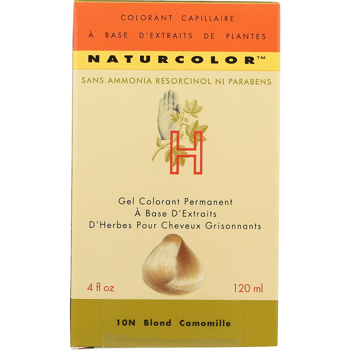 naturcolor Haircolor Hair Dye - Chamomile Blonde, 4.08 Fl Oz (10N)