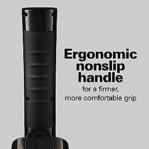 Hamilton Beach 76610 Cordless Electric Wine Bottle Opener with Battery Charger, Foil Cutter and Comfortable Grip, Portable, Black