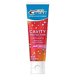 Kid's Crest Cavity Protection Bubblegum Flavor Toothpaste Gel Formula, 4.2 oz
