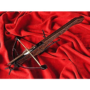 Historic Low Crossbow Wooden Knights' in XV Century. (AG0F.01) Decorative