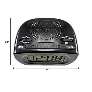 Equity 31015 Super Loud Digital LCD Alarm Clock