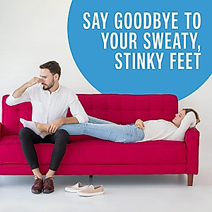 Carpe Antiperspirant Foot Lotion 3 Tubes WITH FREE APPLICATOR, A dermatologist-recommended solution to stop sweaty, smelly feet, Helps prevent blisters, Great for hyperhidrosis