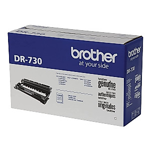 Brother Genuine-Drum Unit, DR730, Seamless Integration, Yields Up to 12,000 Pages, Black (-Drum unit, NOT toner)