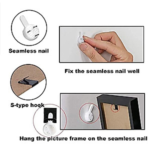 LUOFU 11x14 Picture Frames Set of 2,White Picture Frame 11x14,Display Pictures 8x10 with Mat or 11x14 without Mat,Multi Photo Frames Collage for Wall Art Decorative Display