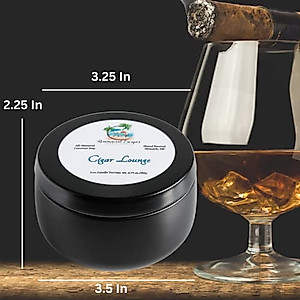 Cigar Lounge Candle 8 oz. Tin