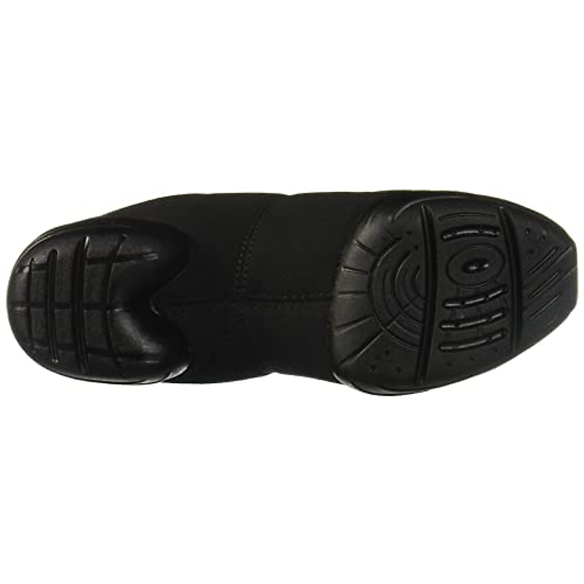 Capezio unisex-adult Black Canvas Dance Sneaker, 7 M US